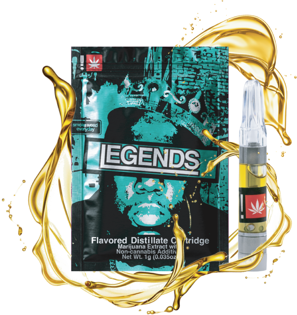 Legends Blueberry Kush Cartridge 1g | CannaSource